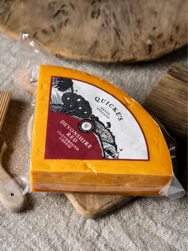 Quicke's Devonshire Red Clothbound Cheese | Quicke's